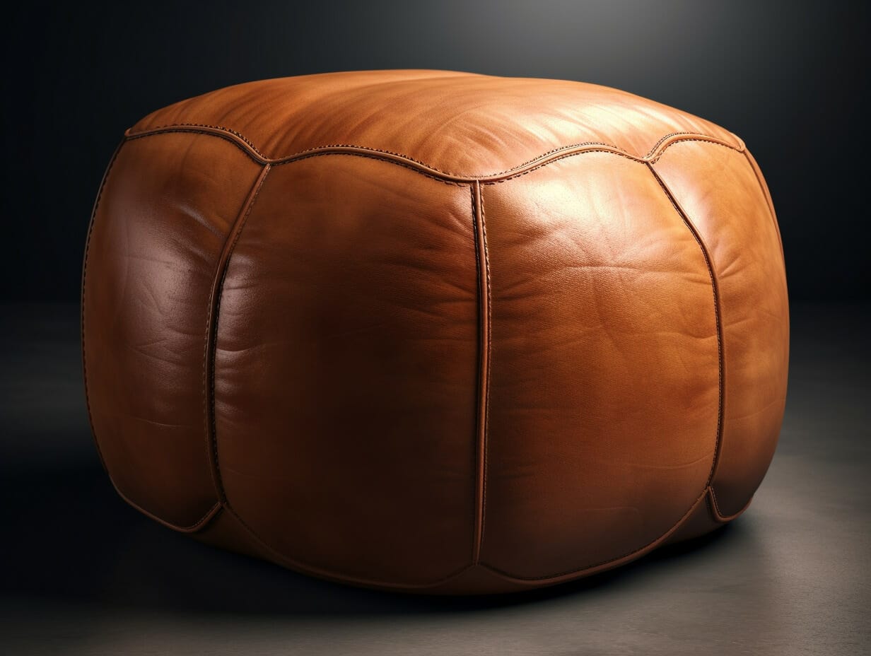 Duurzame leren poef schoonmaak tips 2023: verrassende methoden!